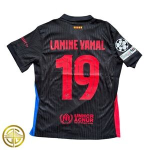 Nike | Shirts | Lamine Yamal 9 Barcelona Coldplay Away 225 Camiseta De ...